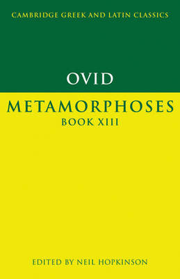 Ovid: Metamorphoses Book XIII - Owidiusz | Książka w Empik
