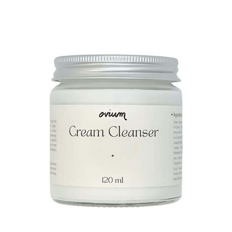 Ovium, Delikatny krem do demakijażu twarzy oczu, Cream Cleanser, 120 ml ...
