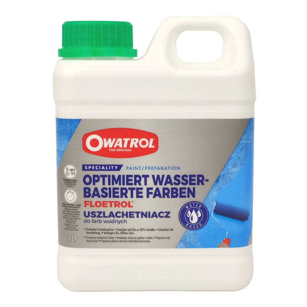 Owatrol Floetrol 1L - uszlachetniacz do farb wodnych - medium do ...