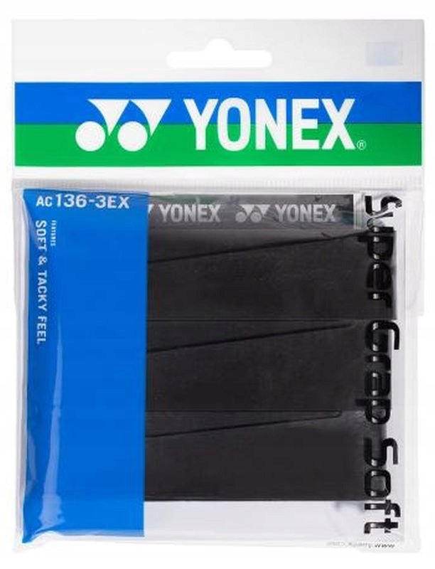 Owijki Wierzchnie Yonex Super Grap Soft 3P Czarne - Yonex | Sport Sklep ...
