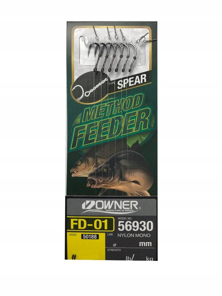 Owner Method Feeder bagnet r.14 żyłka 0.20mm 10cm przypony - OWNER ...