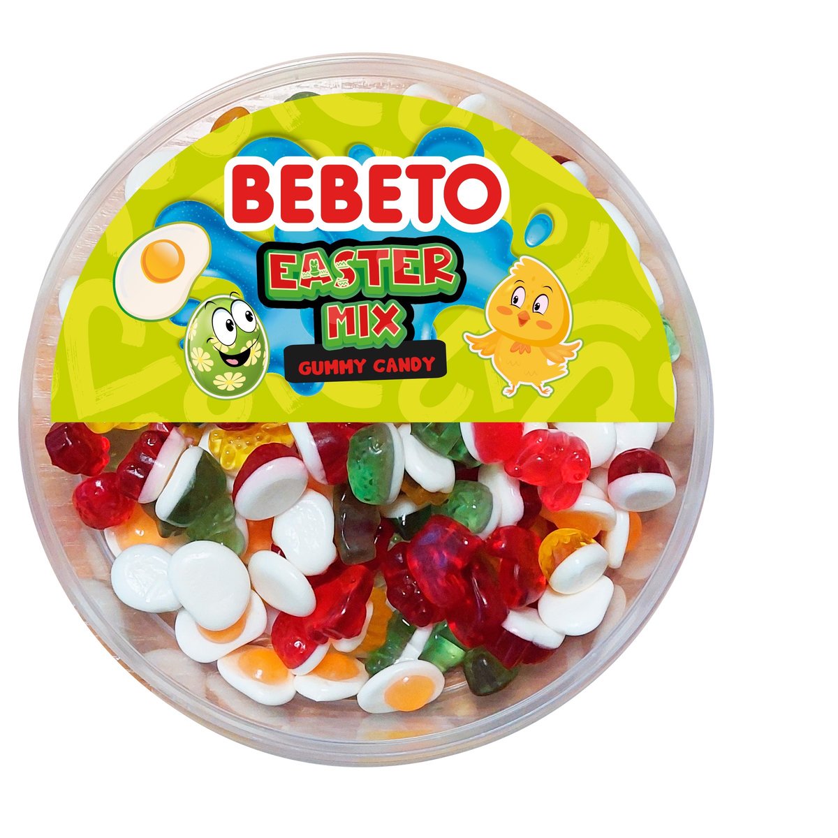 Owocowe Żelki Jajeczka Easter Mix Idealne Na Wielkanoc Bebeto 600g ...