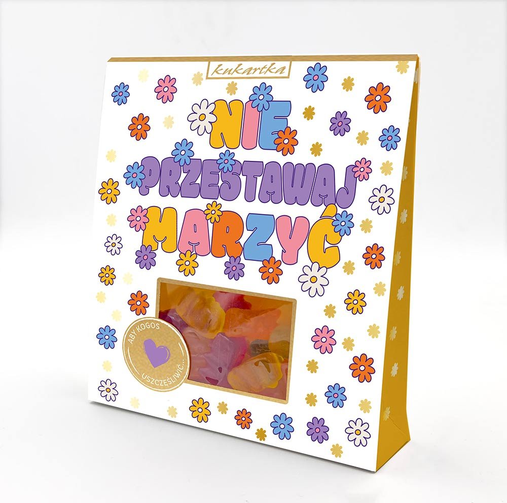 Owocowe żelki ZEL-013 Nie przestawaj marzyć - Inna marka | Sklep EMPIK.COM