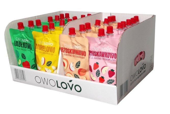 Owolovo Mix Musów Premium 40X200G - Owolovo | Sklep EMPIK.COM