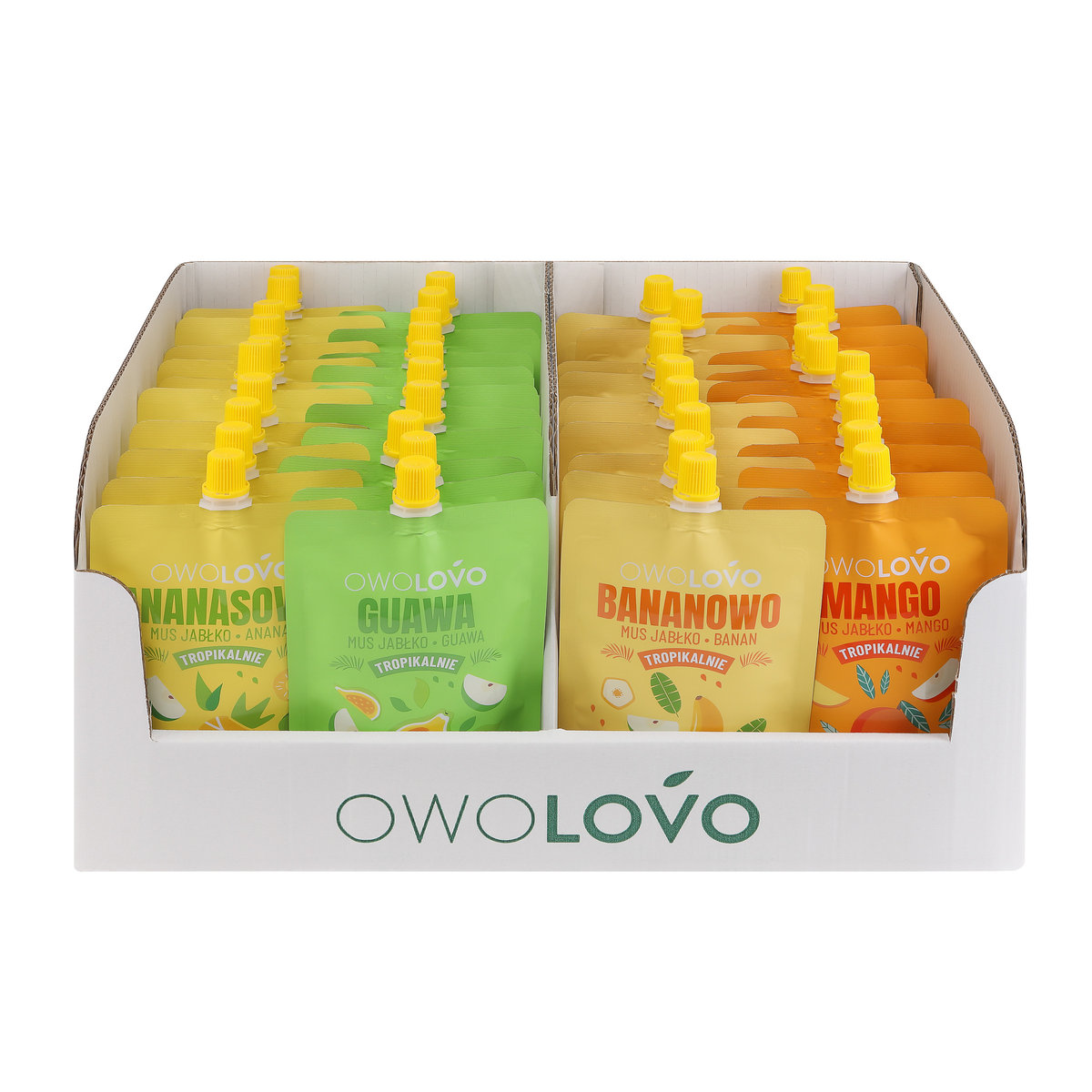 Owolovo Mix Musów Tropikalnych 40X200G - Inna marka | Sklep EMPIK.COM