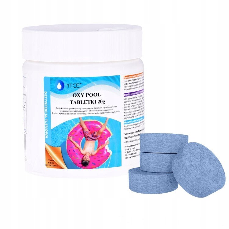 Oxy Pool tabletki tlenowe do dezynfekcji wody baseny jacuzzi 0,5kg ...