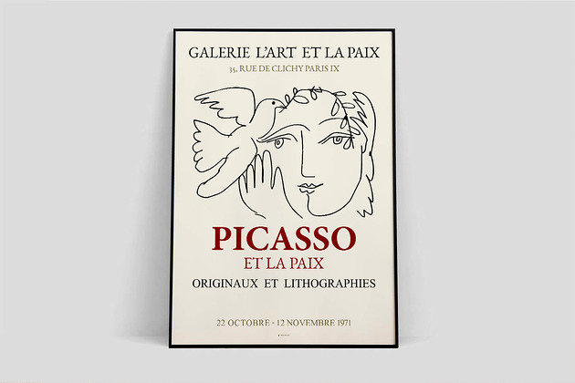 Pablo Picasso - Exhibition Poster - Atram | Sklep EMPIK.COM