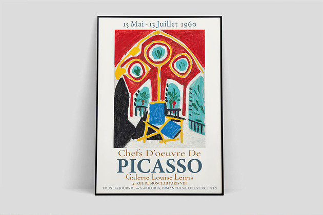 Pablo Picasso - Exhibition Poster - Atram | Sklep EMPIK.COM
