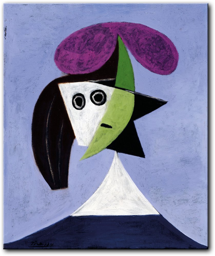 Pablo Picasso, Kobieta w kapeluszu - PR03180 - PRINTORAMA | Sklep EMPIK.COM