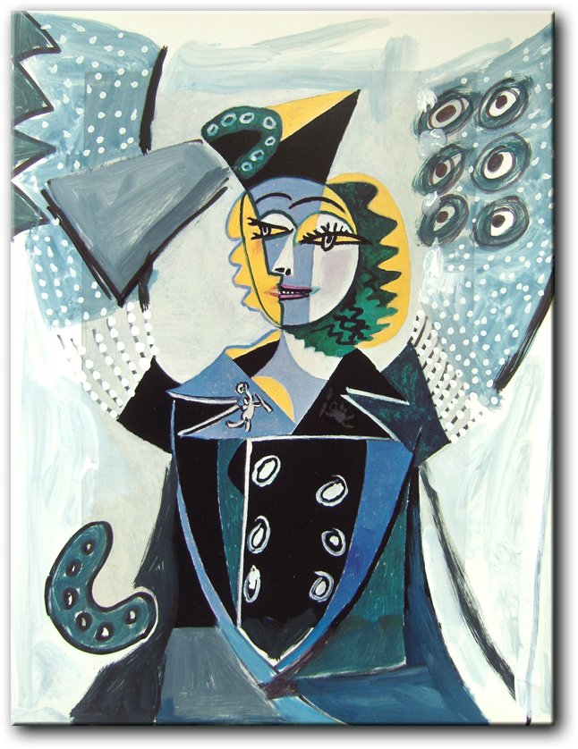 PABLO PICASSO, Portret Nusch Eluard. - PR06830 - PRINTORAMA | Sklep ...