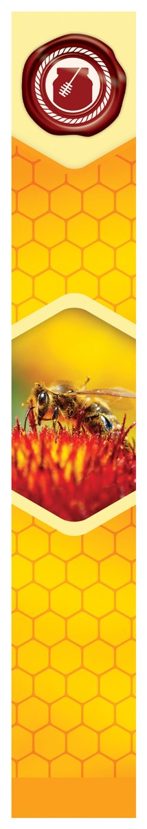 Paczka banderol (100szt) – wzór BA15 - BEE&HONEY | Sklep EMPIK.COM