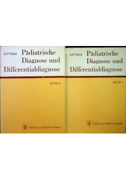 Padiatrische diagnose und differentialdiagnose tom 1 i 2 - Opracowanie ...