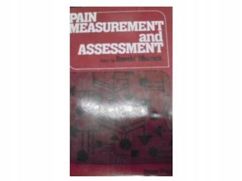 Pain measurement and Assessment - Melzack Ronald | Książka w Empik