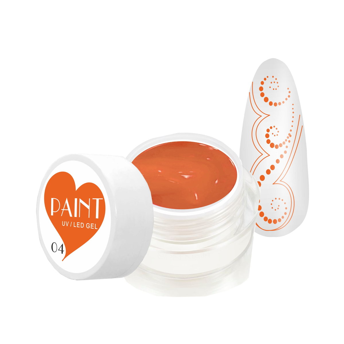 Paint Gel Kolor - 04 Orange | Sklep EMPIK.COM