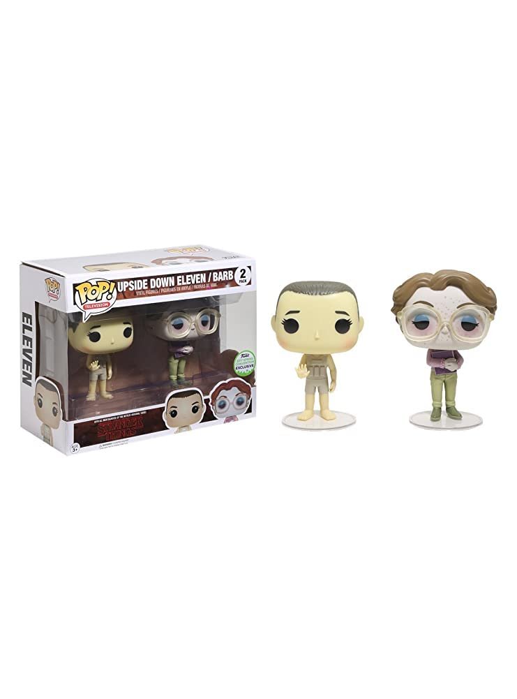Pakiet 2 Figurki Pop! Stranger Things Upside Down Eleven i Barb ECCC ...