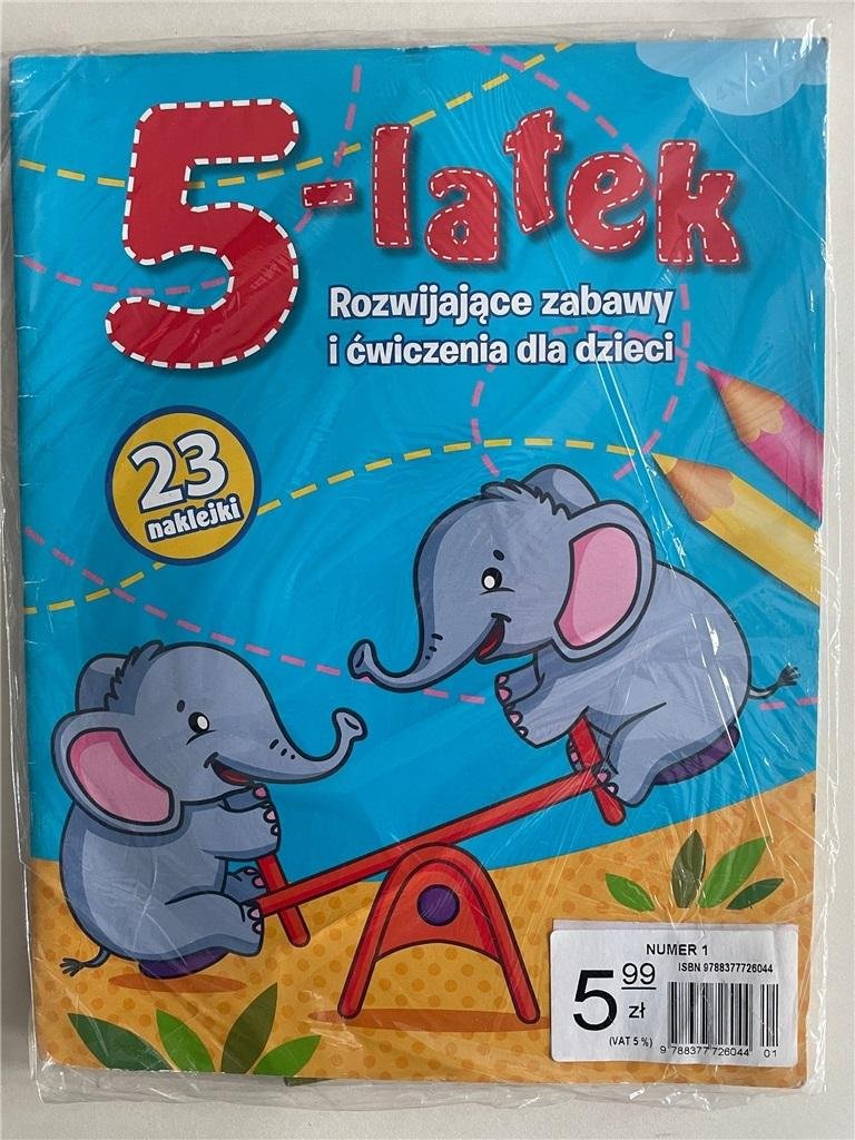 Pakiet 5-latek + kolorowamka MIX - Inna marka | Sklep EMPIK.COM