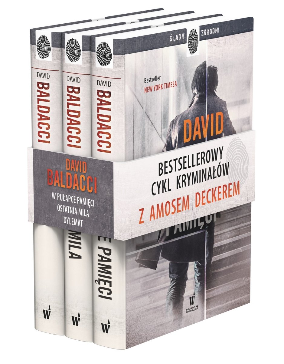 Pakiet: Amos Decker. Tom 1-3 - Baldacci David | Książka w Empik