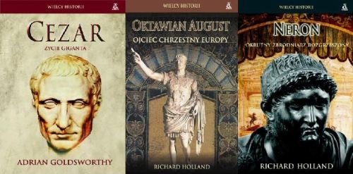 Pakiet: Cezar, Oktawian August, Neron - Goldsworthy Adrian | Książka w ...