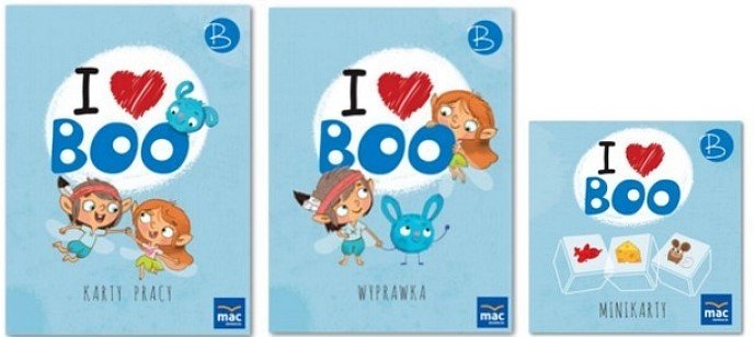 Pakiet: I love Boo. Język angielski. Poziom B. Pięciolatki - Wodzicka ...