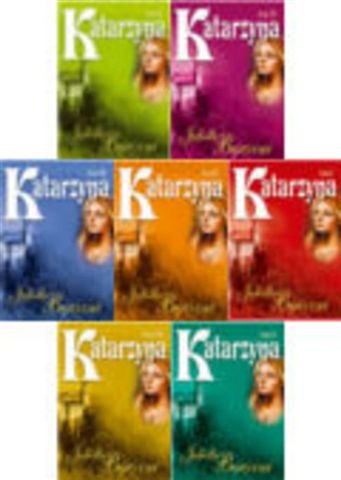 Pakiet: Katarzyna. Tom 1-7 - Benzoni Juliette | Książka w Empik