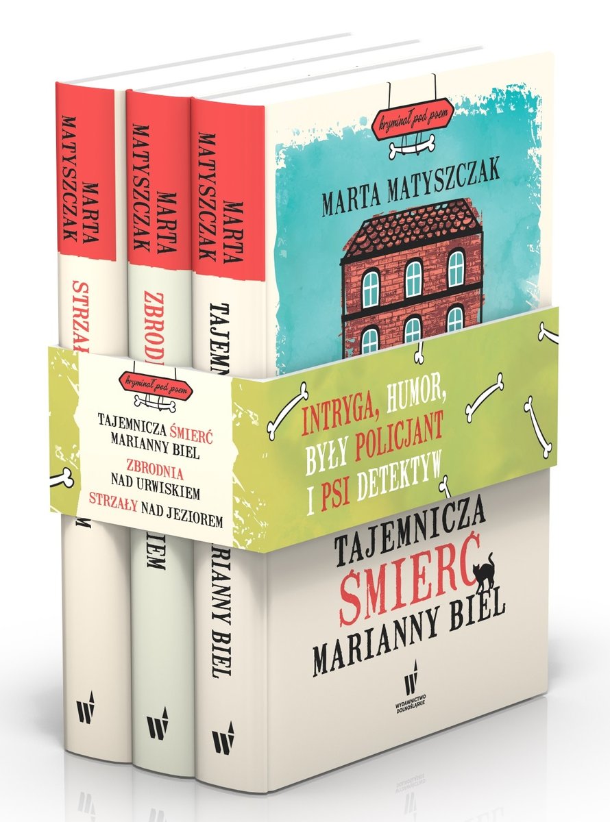 Pakiet: Kryminał pod psem. Tom 1-3 - Matyszczak Marta | Książka w Empik