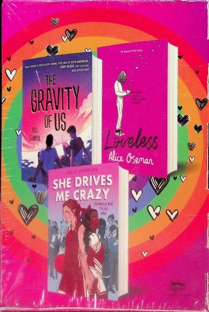 Pakiet LGBTQ+ Loveles/ Gravity of Us / She Drives Me Crazy - Kelly ...