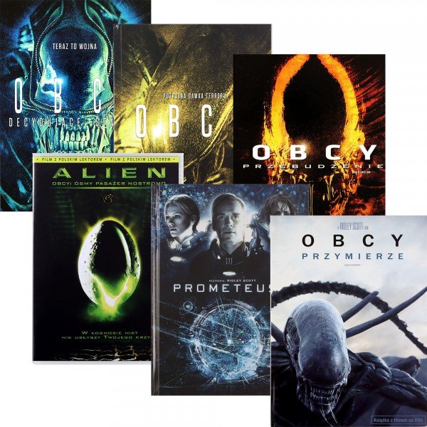 Pakiet: Obcy: 8 Pasażer Nostromo / Decydujące starcie / Obcy 3 ...