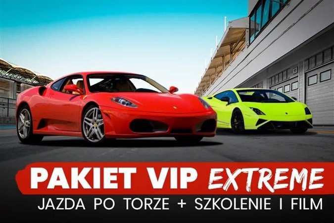 Pakiet VIP Extreme: Jazda po torze ze szkoleniem i filmowaniem | Karty ...