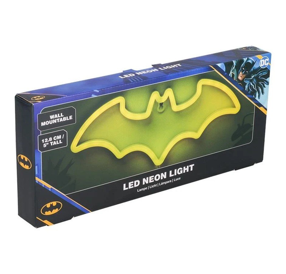 Paladone DC Comics Batman Lampka neonowa ścienna LED Wall Neon Light ...