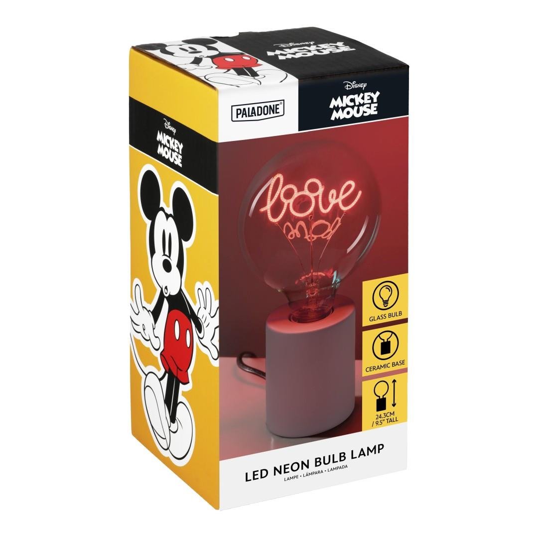 PALADONE Disney Mickey LED Lampka Żarówka ledowo-neonowa (24,3 cm ...