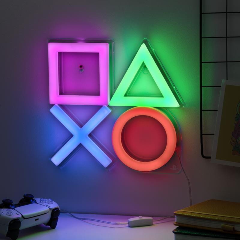 Paladone Playstation Lampka neonowa LED ścienna (Neon Light Wall ...