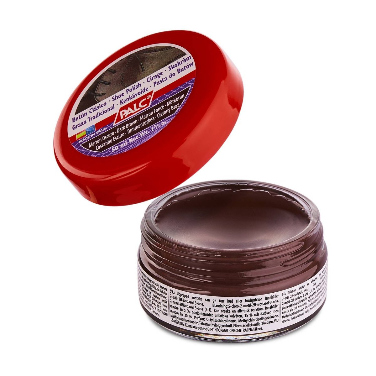 Palc pasta do butów skórzanych 50 ml ciemny brąz - Palc | Sport Sklep ...