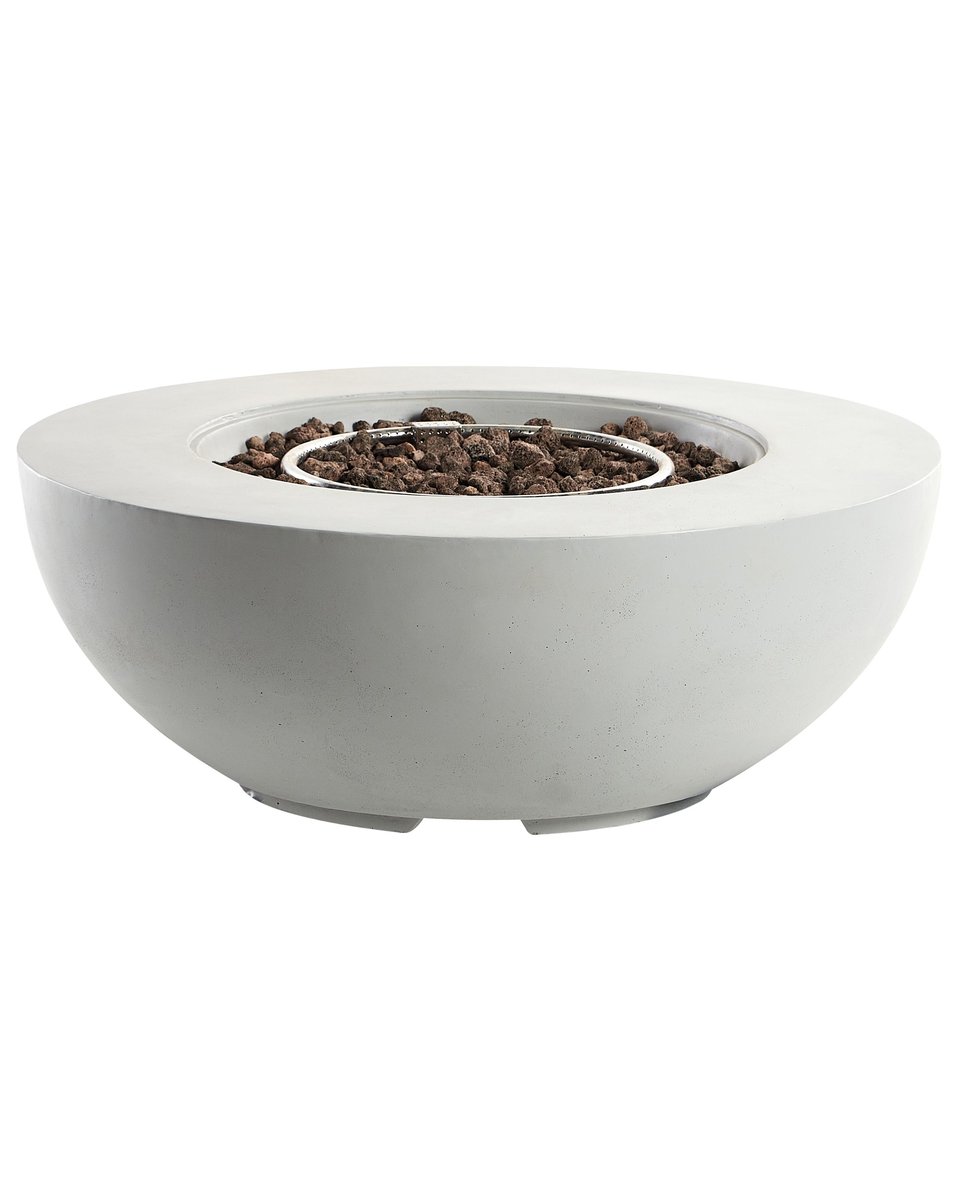 Palenisko ogrodowe jasnoszare SURTSEY - Beliani | Sklep EMPIK.COM