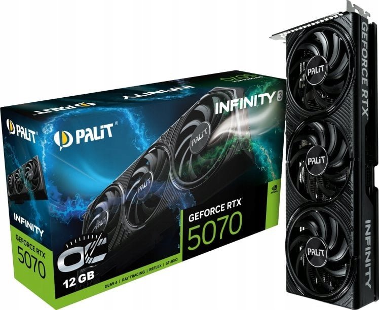 Palit GeForce RTX 5070 Infinity 3 12GB OC DLSS 4 - Inna marka | Sklep ...
