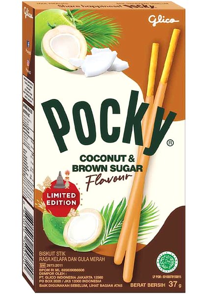 Paluszki Pocky Coconut & Brown Sugar 37g - Glico - Glico | Sklep EMPIK.COM
