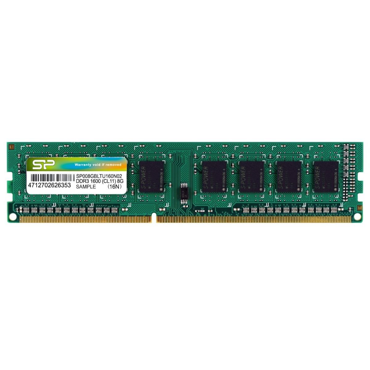 Pamięć DIMM DDR3 SILICON POWER, 4 GB, 1600 MHz, 11 CL - Silicon Power ...