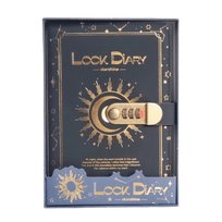 Pamiętnik notes skórzany duży na szyfr 122k STARSHINE - myHomelife ...