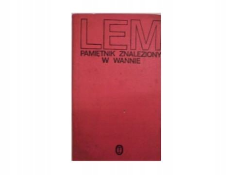 Pamiętnik znaleziony w wannie -- wyd. kieszonkowe - Kalembasa Stanisław ...