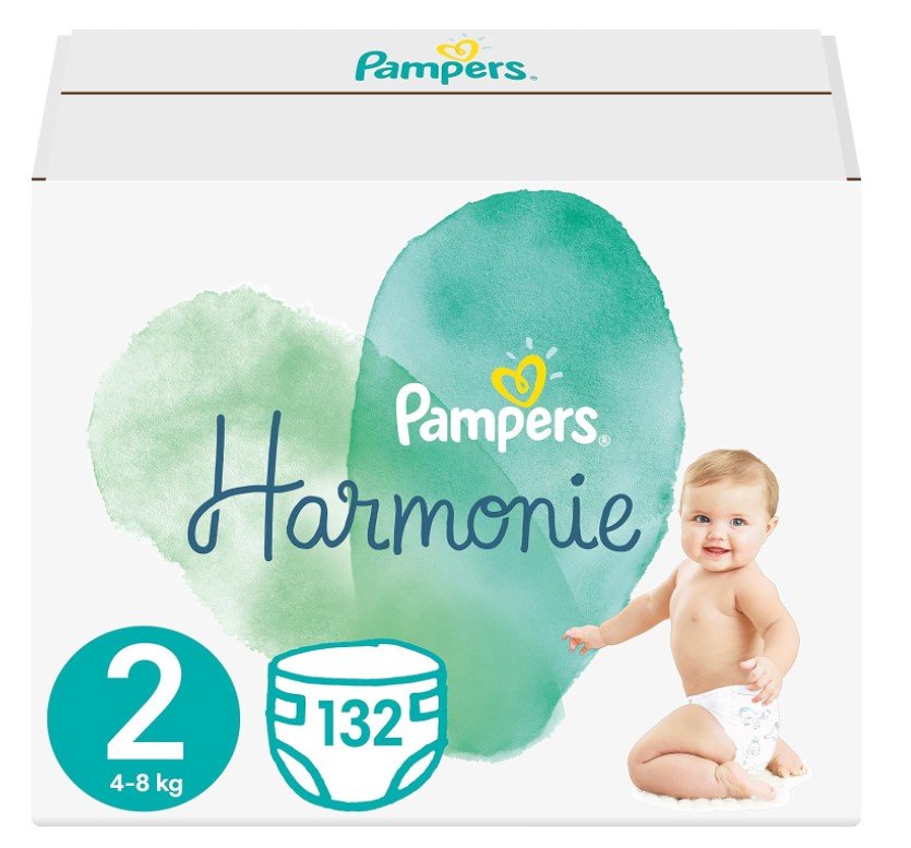 PAMPERS HARMONIE UNISEX MINI TAPED 1 132 - Pampers | Sklep EMPIK.COM