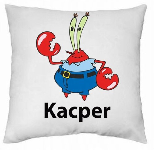 Pan Krab Bajka FOTO PODUSZKA PREZENT + IMIĘ - Atram | Sklep EMPIK.COM