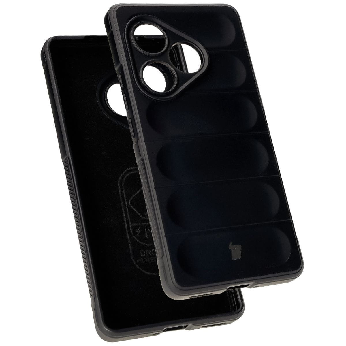 Pancerne etui Bizon Case Tur do Realme GT 6 / GT 6T / GT Neo 6 / GT Neo 6 SE, czarne - Bizon ...