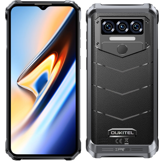 Pancerny Smartfon Oukitel WP38 6/256 10600mAh DS. Czarny - Oukitel ...
