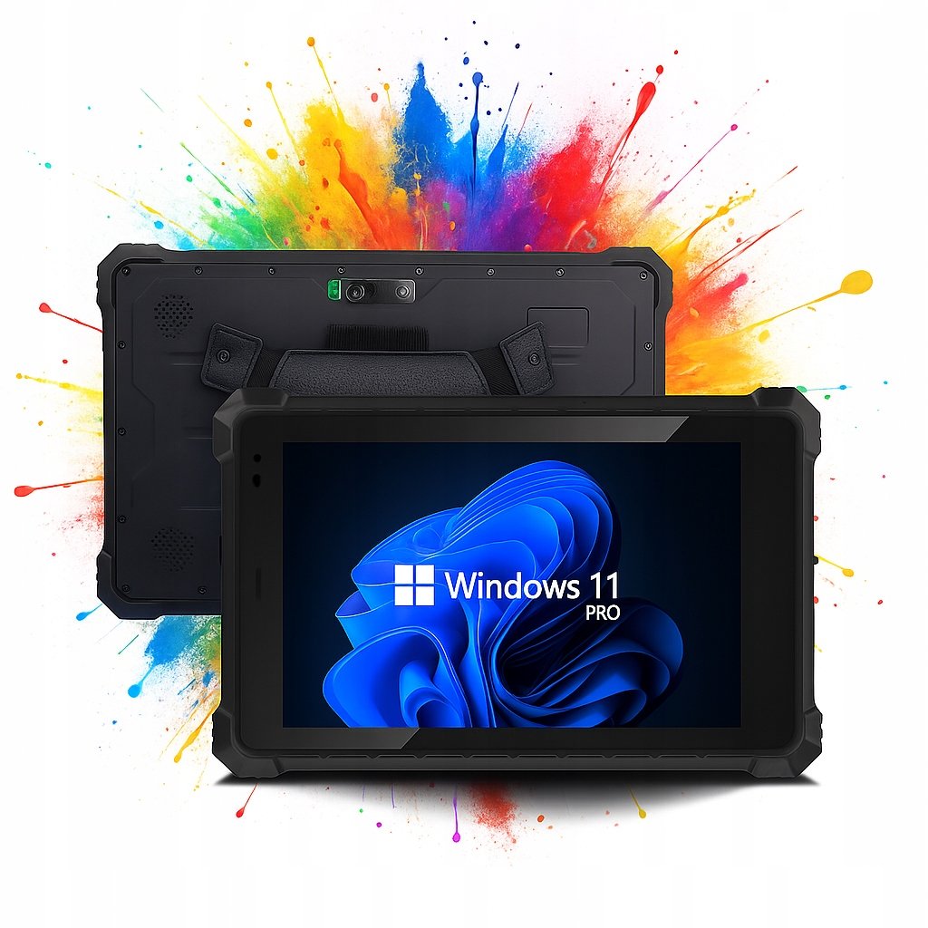 Pancerny Tablet przemysłowy Intel Quad 8Gb 512GB SSD - Windows 11 ...