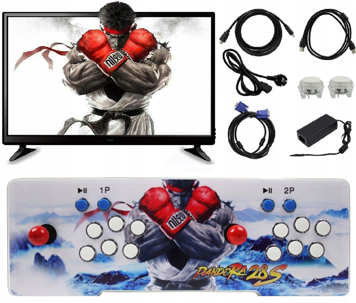 Pandora'S Box 30S Konsola Retro 3003 Gier Wideo Hd Hdmi Arcade Wideo Pc ...