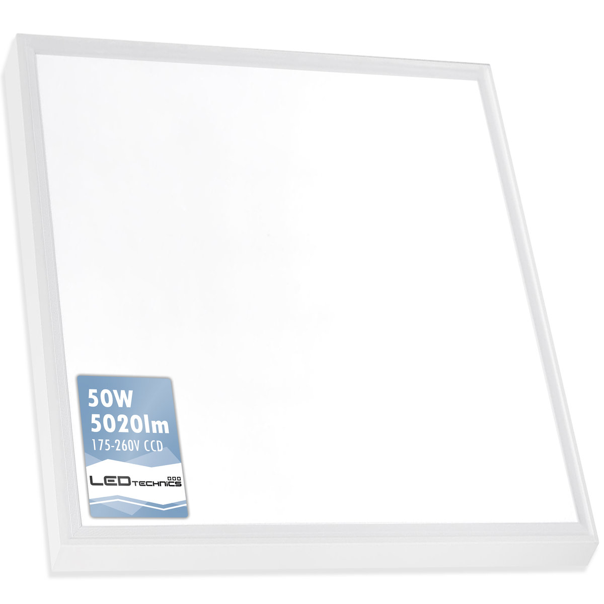 Panel 60x60 LED natynkowy kwadrat 5020lm 50W CCD - Lumenix DLED | Sklep ...