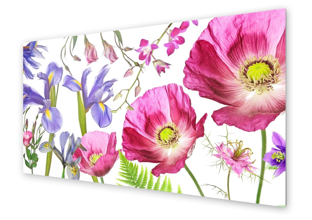 Panel kuchenny HOMEPRINT Trzy maki 100x50 cm - HOMEPRINT | Sklep EMPIK.COM