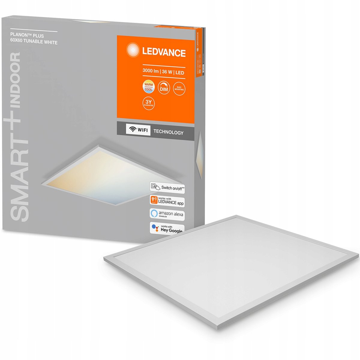 Panel LED 36W CCT SMART+ WIFI PLANON PLUS 600X600 LEDVANCE - Ledvance | Sklep EMPIK.COM