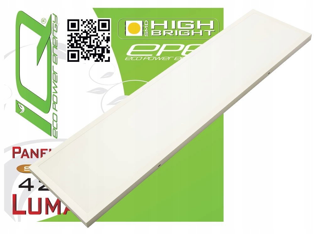 PANEL LED 42W NATYNKOWY LUMA PLAFON LAMPA SUFITOWA KWADRATOWA 1200x30mm ...