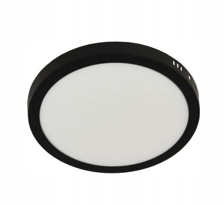 Panel Led Natynkowy18W 230V 4000K Czarny - Brolux | Sklep EMPIK.COM