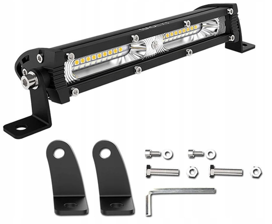Panel LED Samochodowy Lampa Robocza 200W Do Quada Ciągnika - Azaris ...